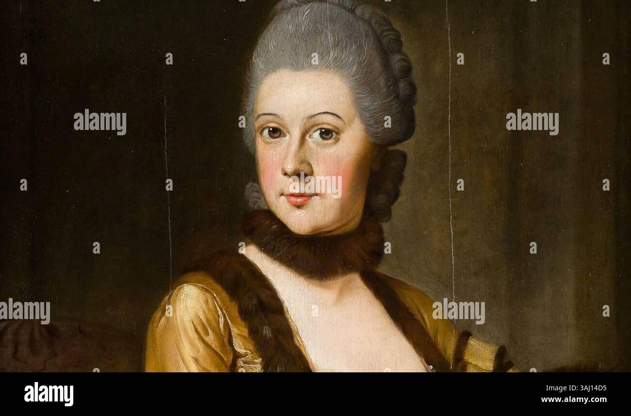 Portrait de la duchesse Anna Amélie de Brunswick-Wolfenbüttel par ...