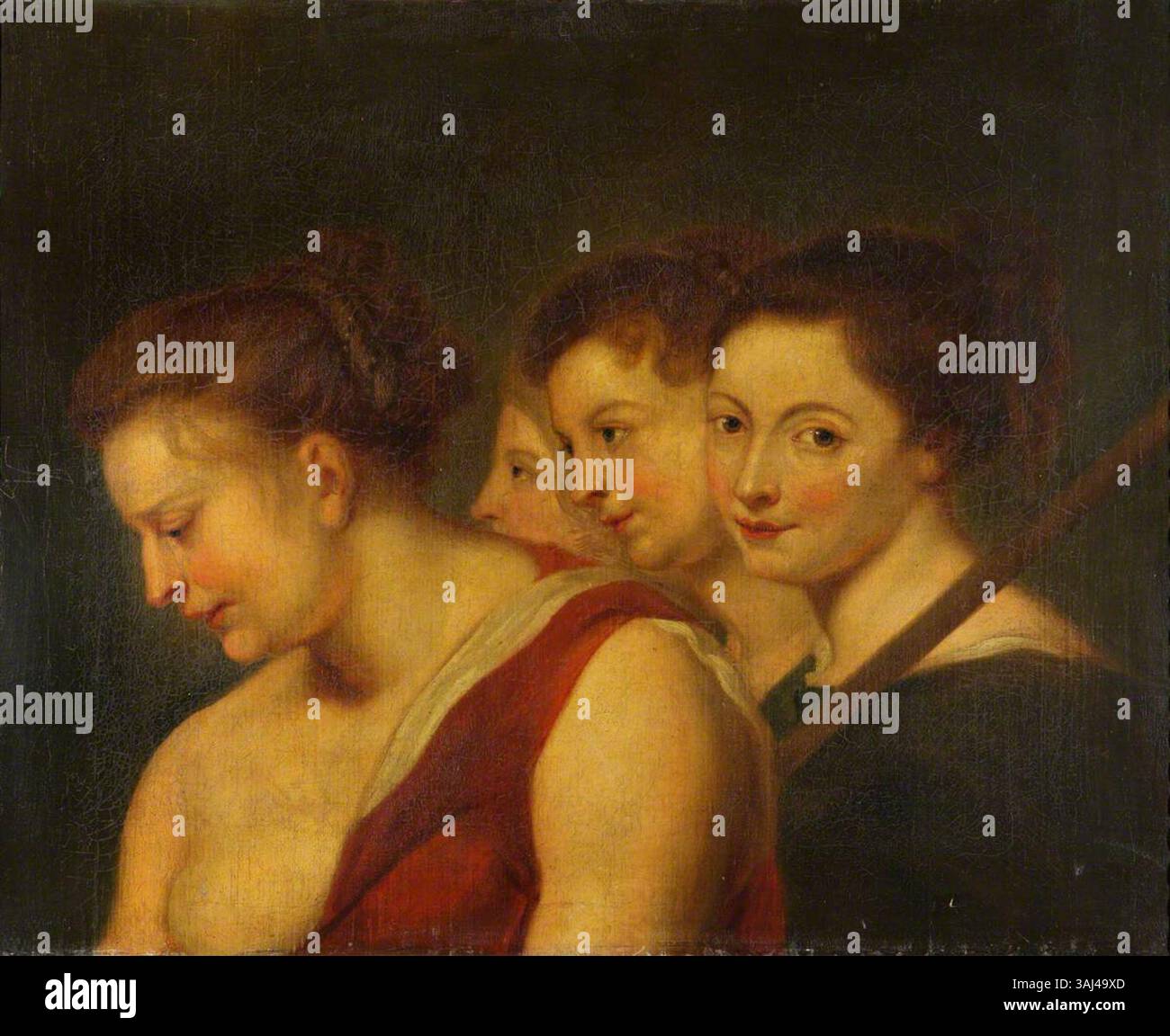 Ce tableau, d'après Peter Paul Rubens, représente la figure ...