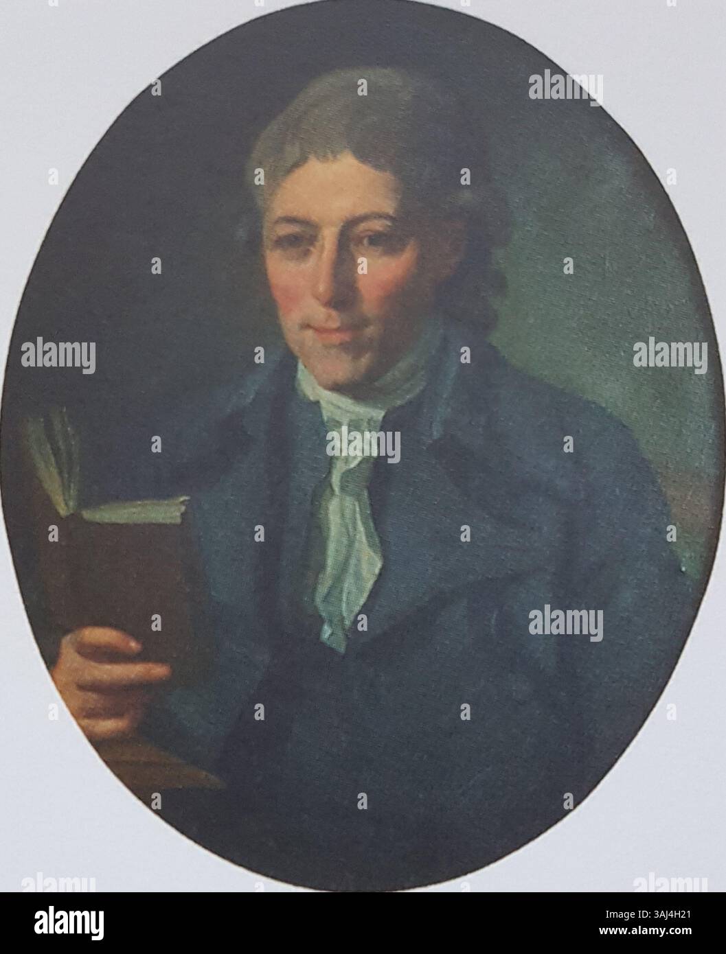 Portrait de Johan Gottlieb Gahn, chimiste suédois connu pour son ...