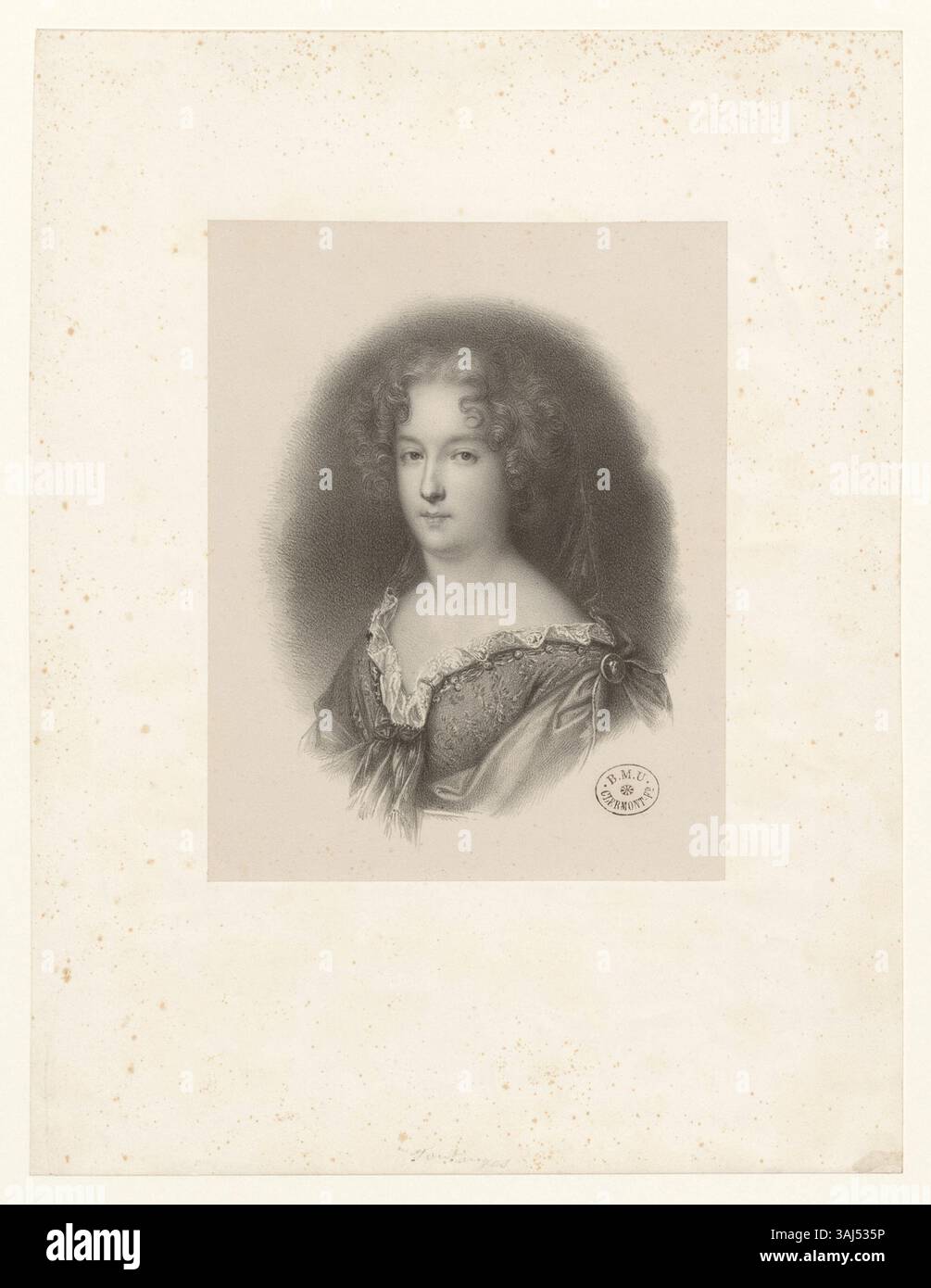 Marie-Angélique de Scorailles, duchesse de Fontanges, connue pour son ...