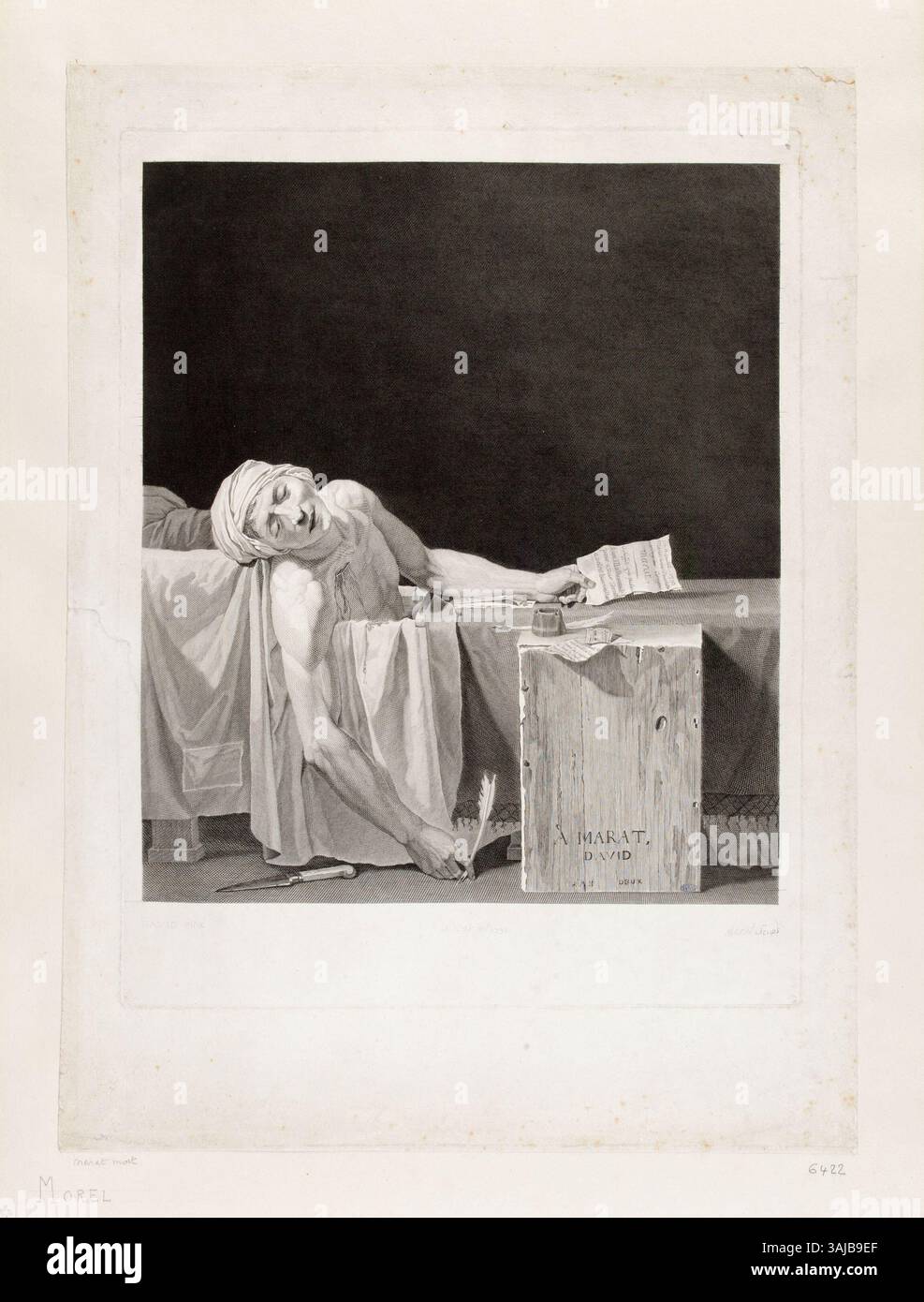 La version intégrale de la gravure sur burin de 1793 d’Antoine ...