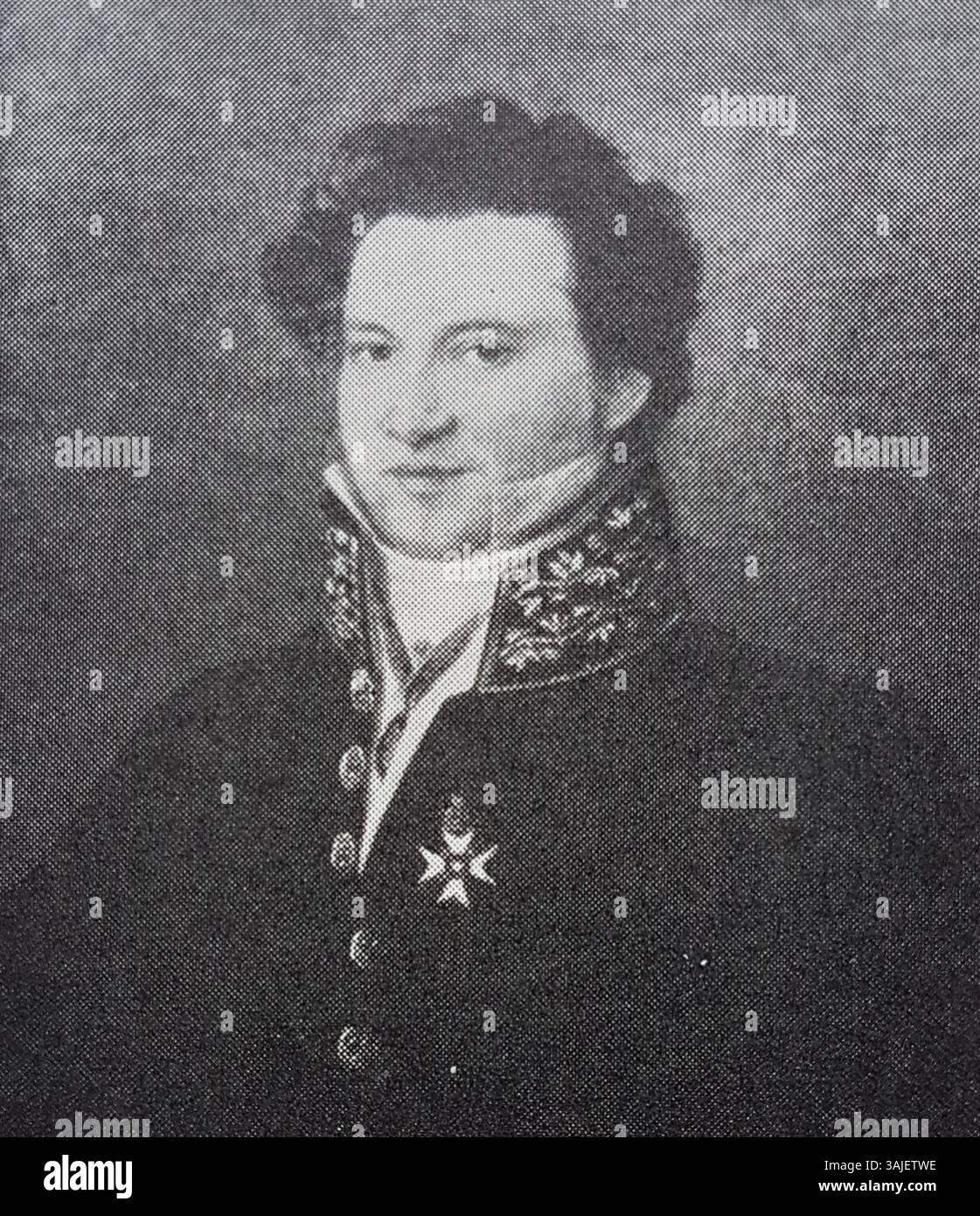 Le portrait de Magnus Martin af Ponton de Carl Peter Lehmann présente ...