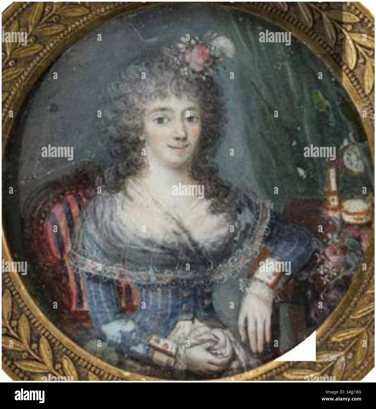 Cette miniature, créée par Martín de Pietris en 1794, représente ...