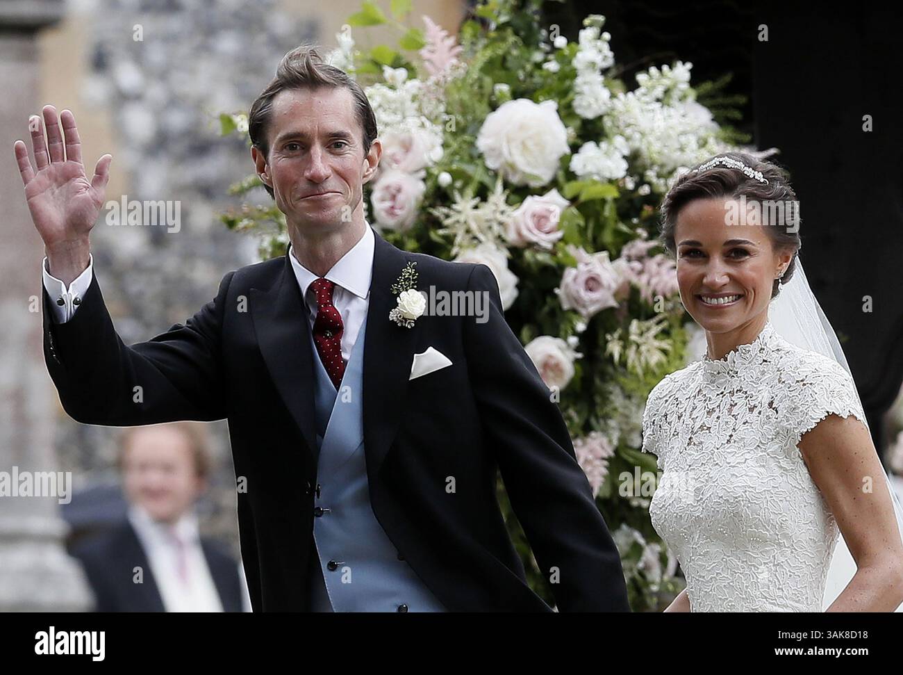 20 mai 2017 - Englefield, GRANDE-BRETAGNE - Pippa Middleton et James ...