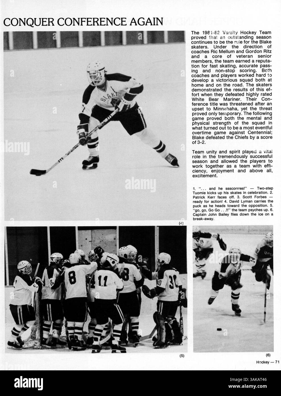 Le Blake Yearbook 1982 offre un aperçu approfondi de l’année scolaire ...