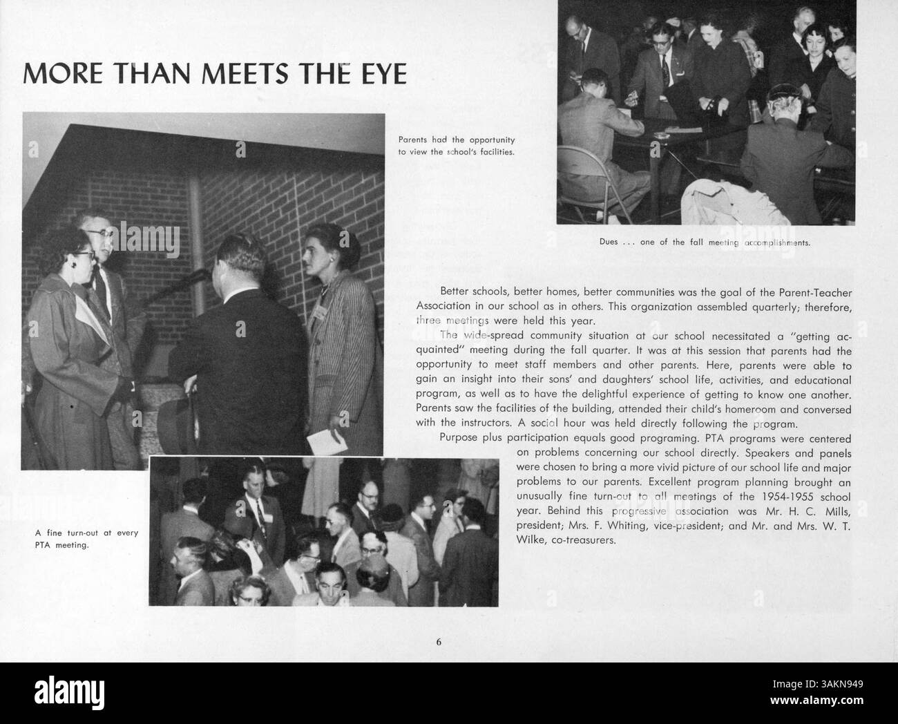 L'University High Yearbook 1955, Bisbila, décrit les aspects clés des ...