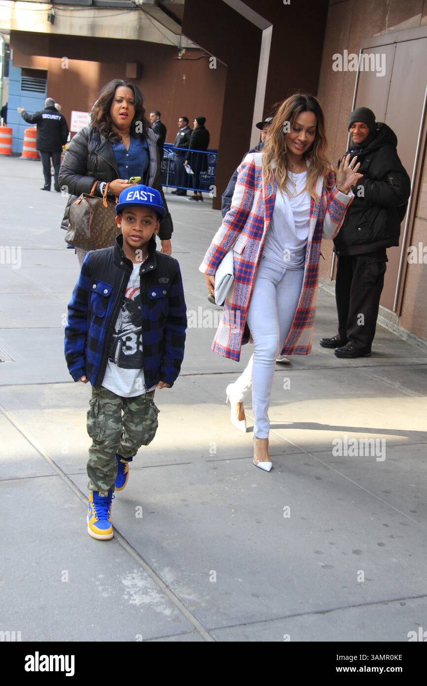 20 janvier 2014 - New York, New York, États-Unis - LALA ANTHONY et son ...