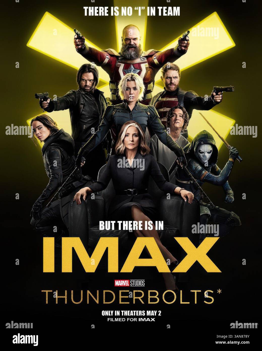 THUNDERBOLT*, (alias THUNDERBOLT), affiche IMAX, à gauche du haut ...