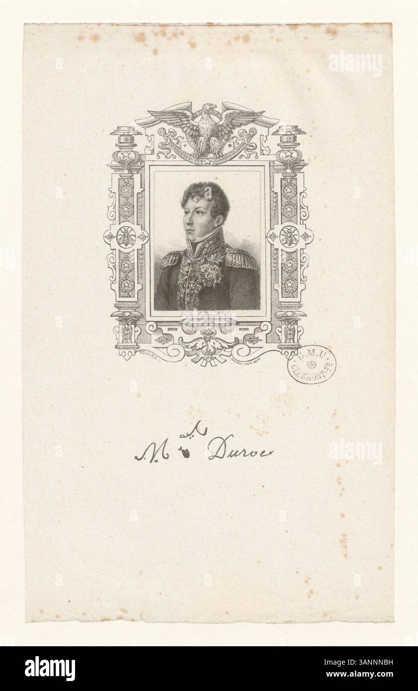 BOYER 930 présente une estampe de Michel Duroc de Géraud Duroc ...