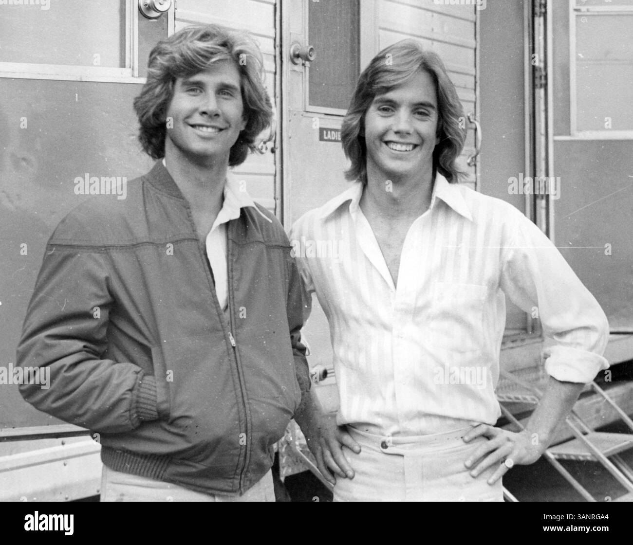 The hardy boys Banque d'images noir et blanc - Alamy