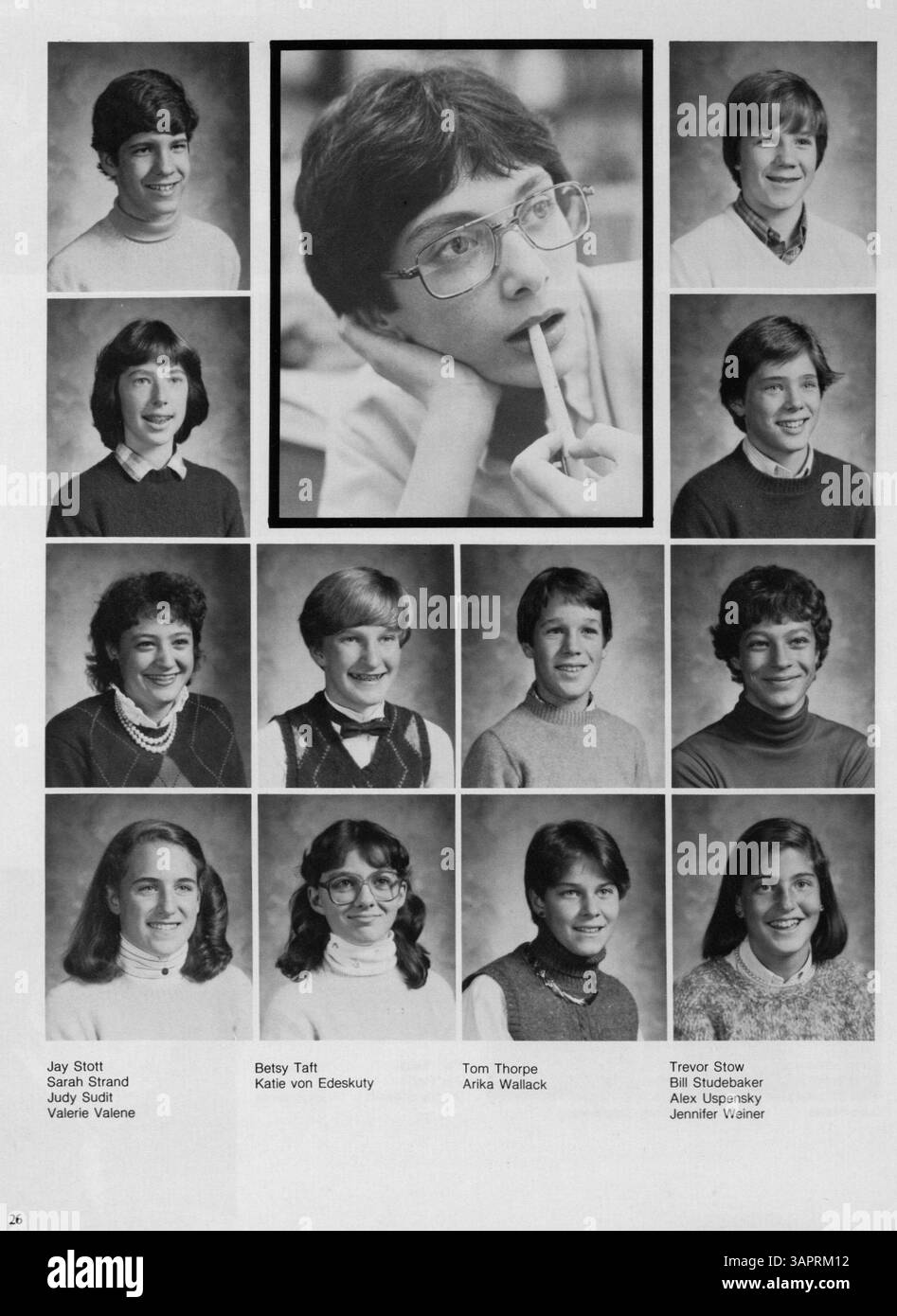 Le Blake Middle School Yearbook 1983 présente les réalisations des ...