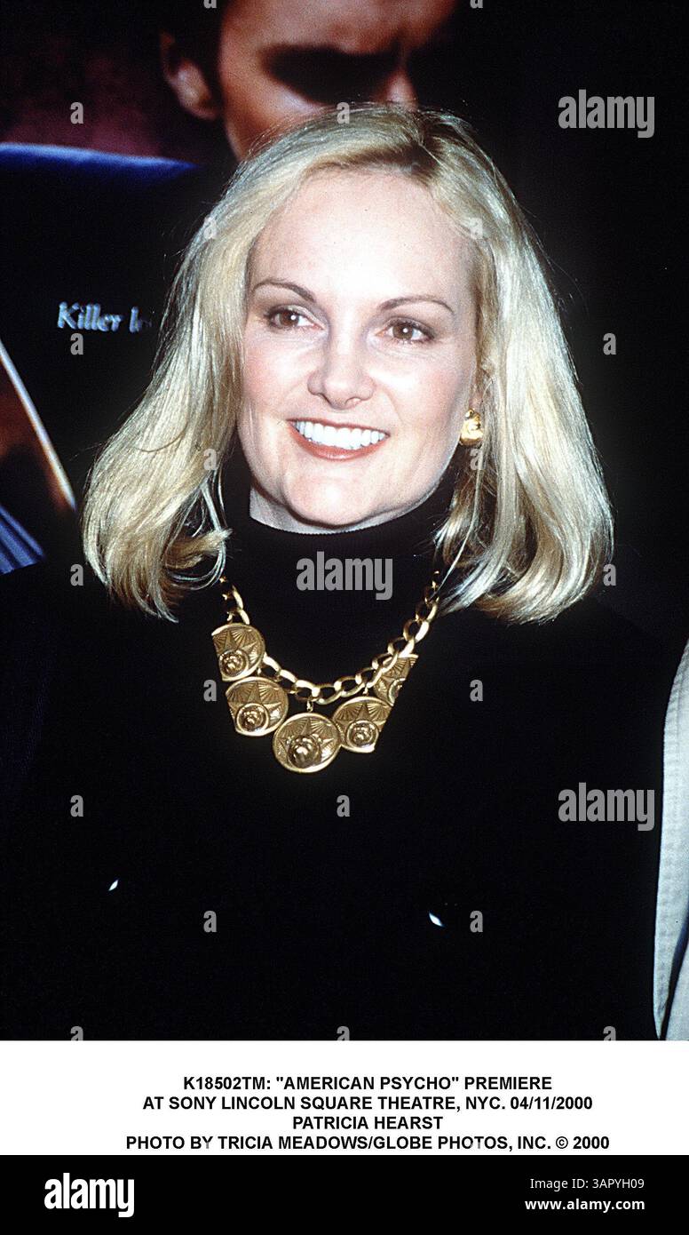 Patricia hearst 2000 Banque de photographies et d’images à haute ...