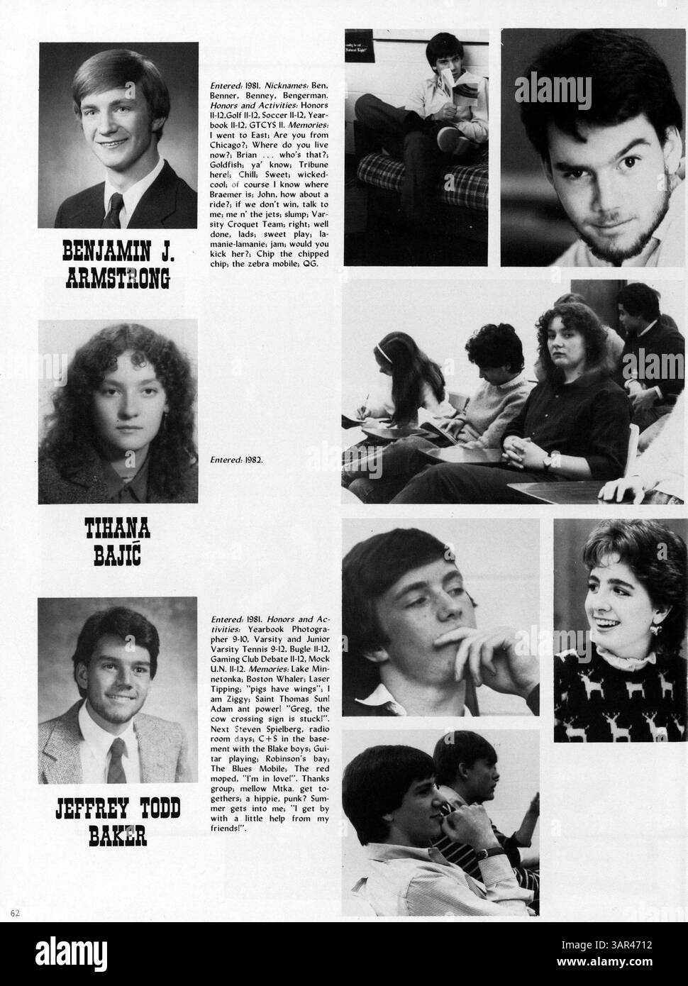 Le Breck Yearbook 1983 met en lumière l'année scolaire 1982-1983 ...