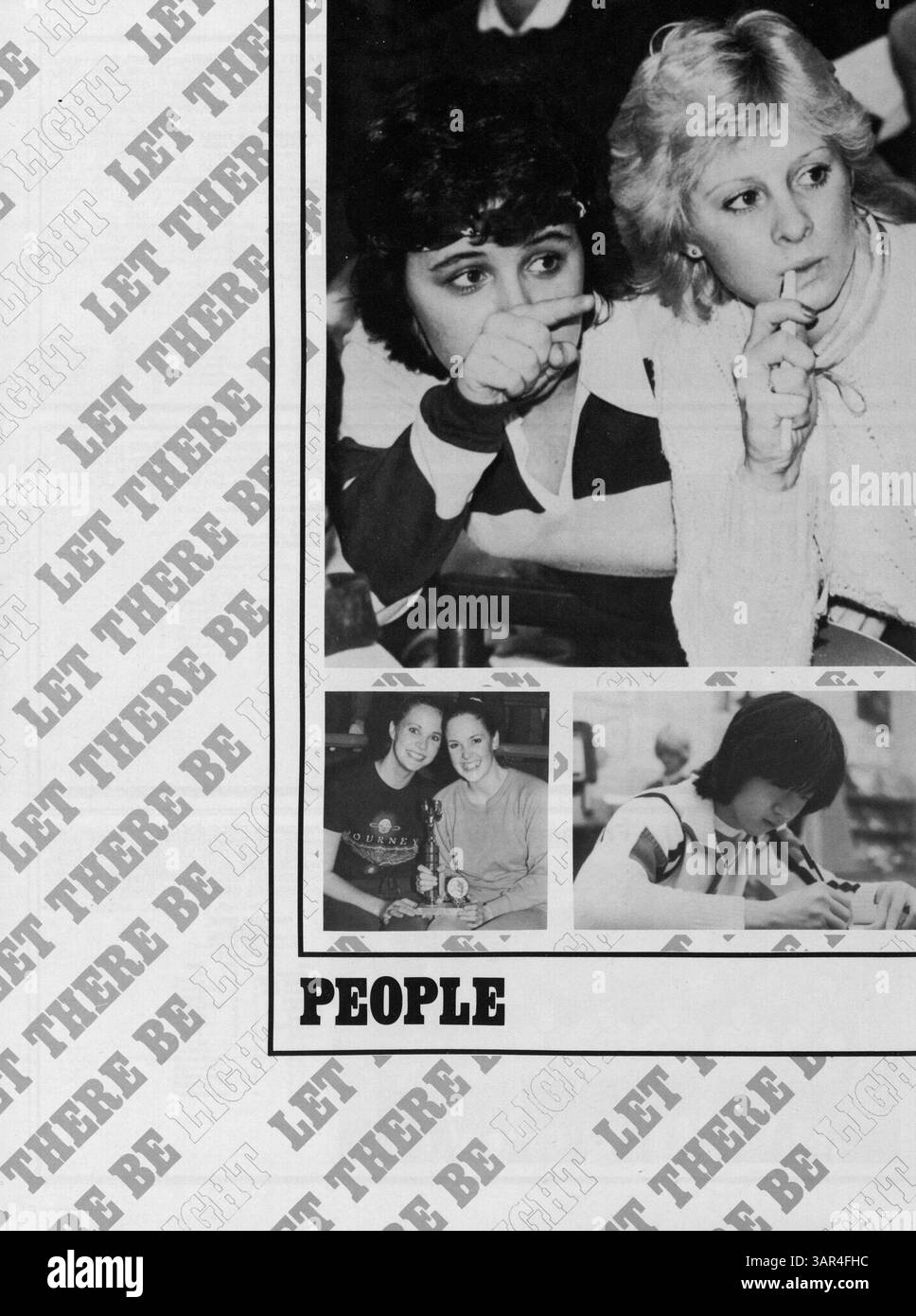 Le Kennedy High Yearbook de 1982, intitulé Profiles : Let There Be ...