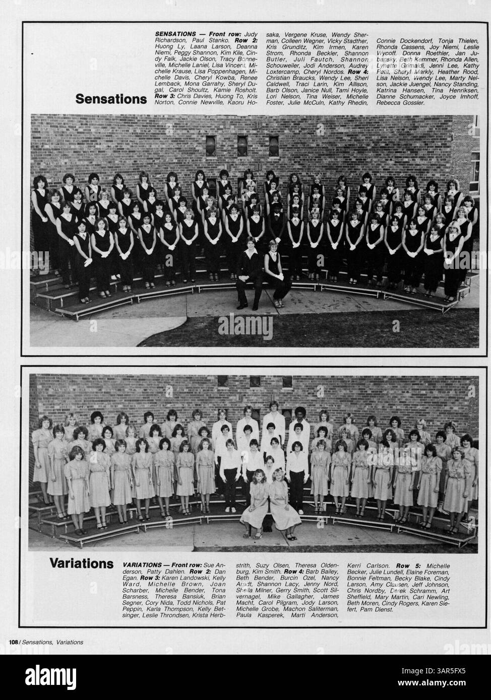 Le Kennedy High Yearbook 1982, intitulé 'Profiles 1982 : Let There Be ...