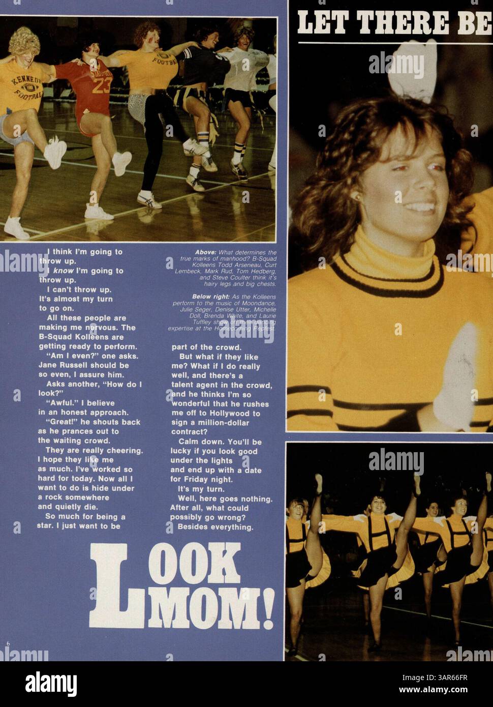 Le Kennedy High Yearbook 1982, intitulé 'Profils 1982 : Let There Be ...
