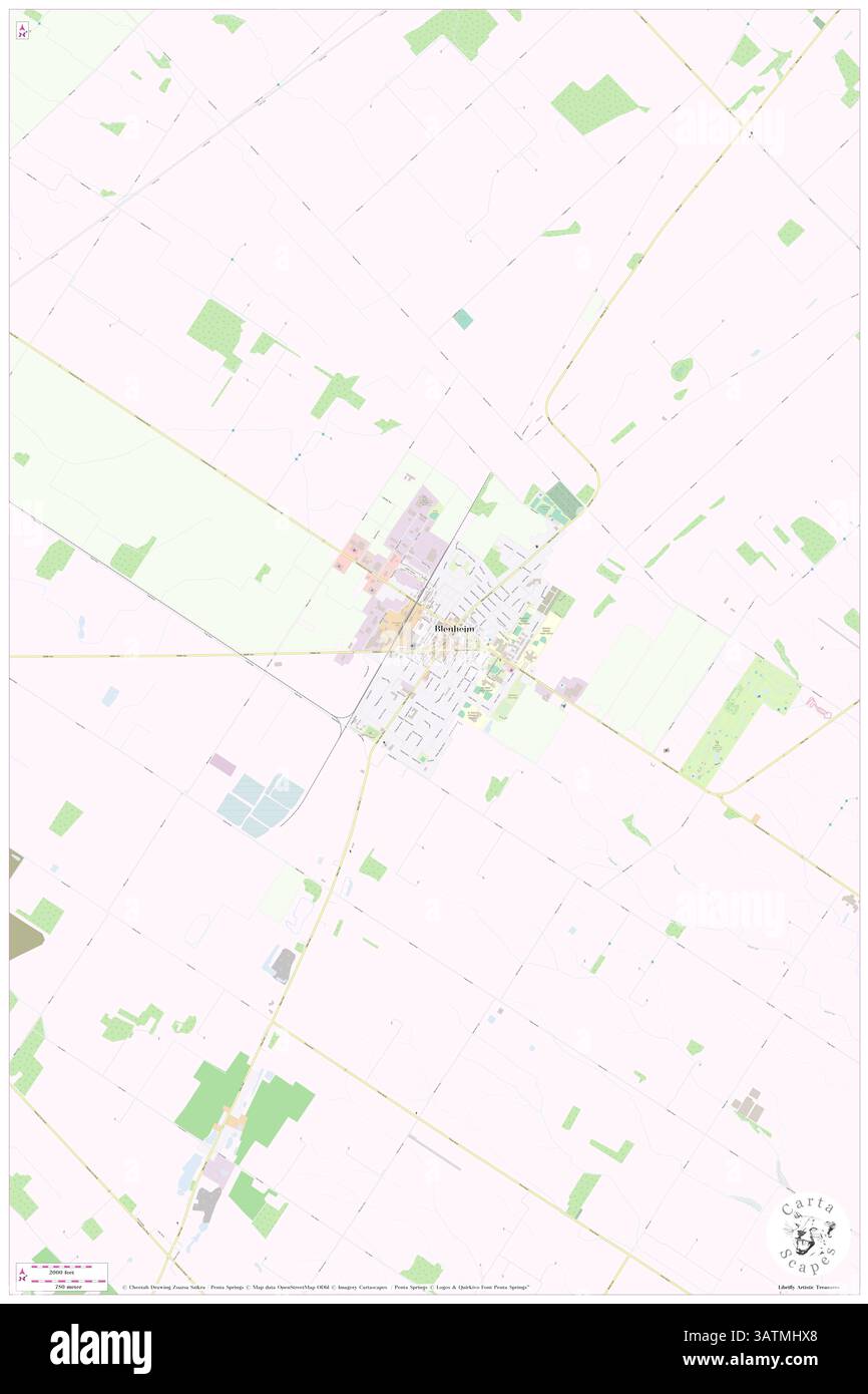 Carte de blenheim en ontario Banque de photographies et d’images à ...