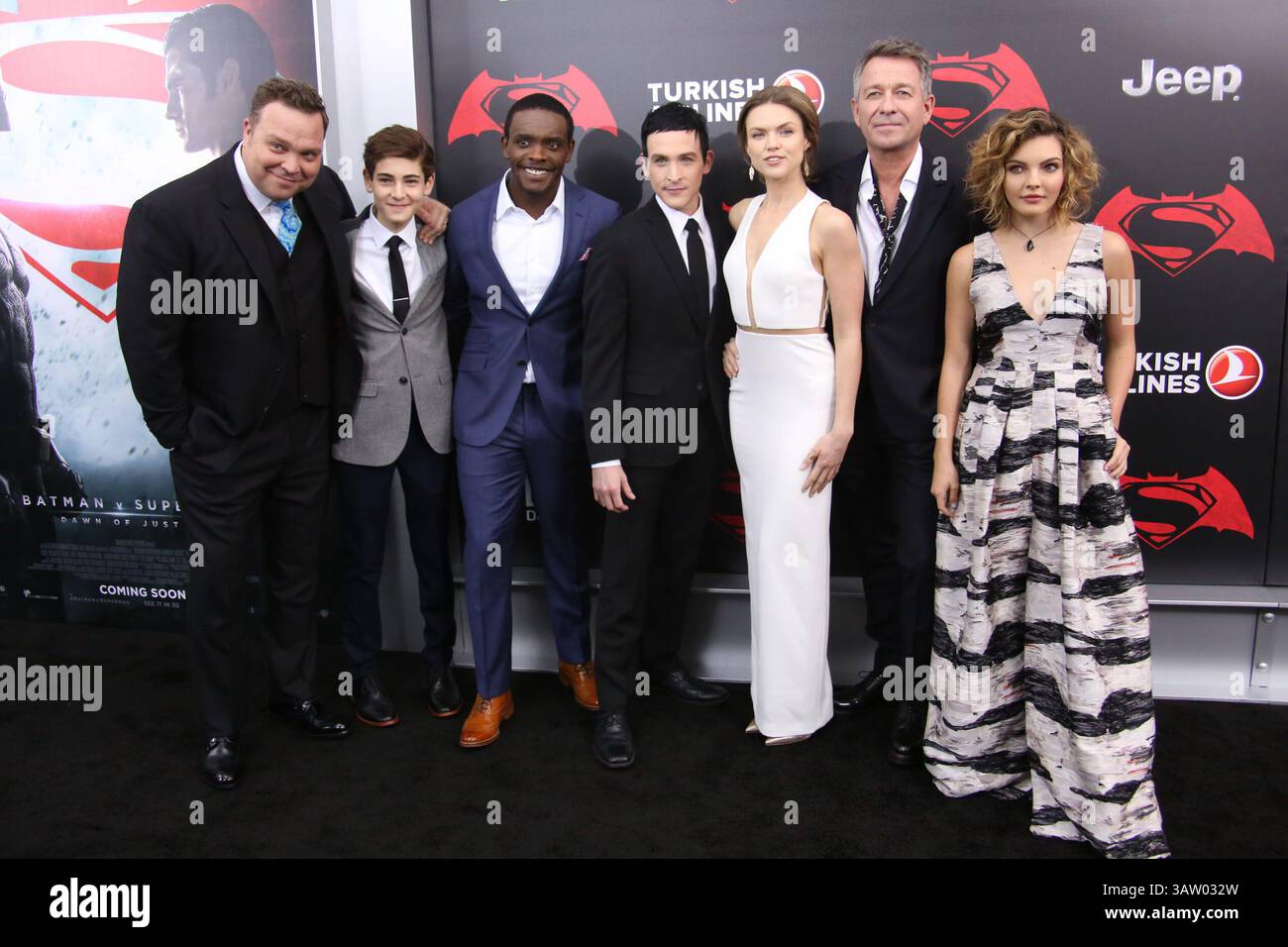 20 mars 2016 - New York, New York, États-Unis - Cast of GOTHAM assiste ...