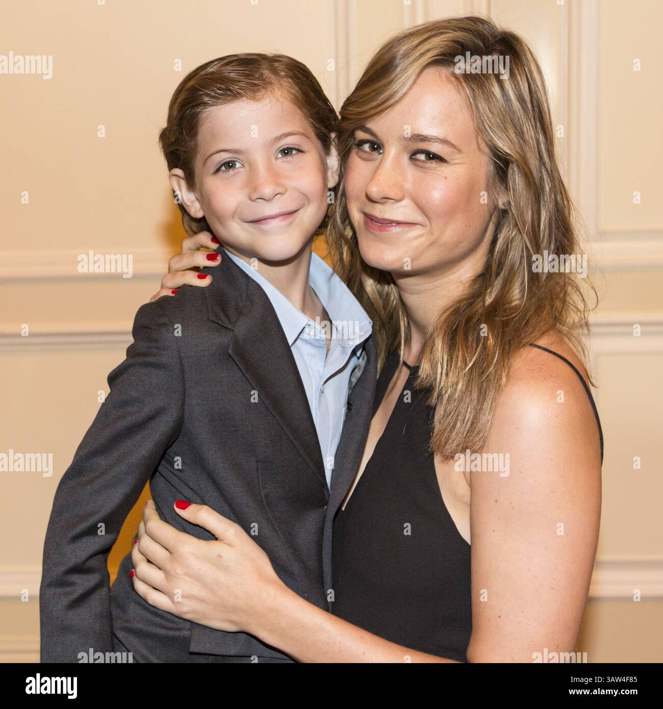 16 septembre 2015 - Toronto, Canada - JACOB TREMBLAY et BRIE LARSON ...