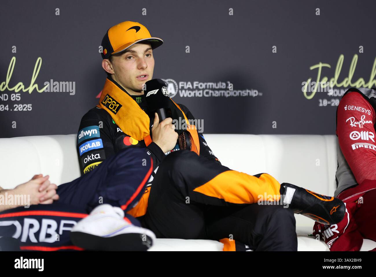 20 avril 2025 : Jeddah, Arabie Saoudite : PIASTRI Oscar (aus), McLaren ...