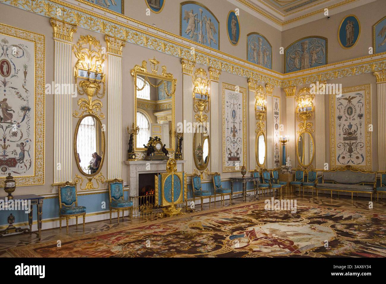 Salle des arabesques pouchkine Banque de photographies et d’images à ...