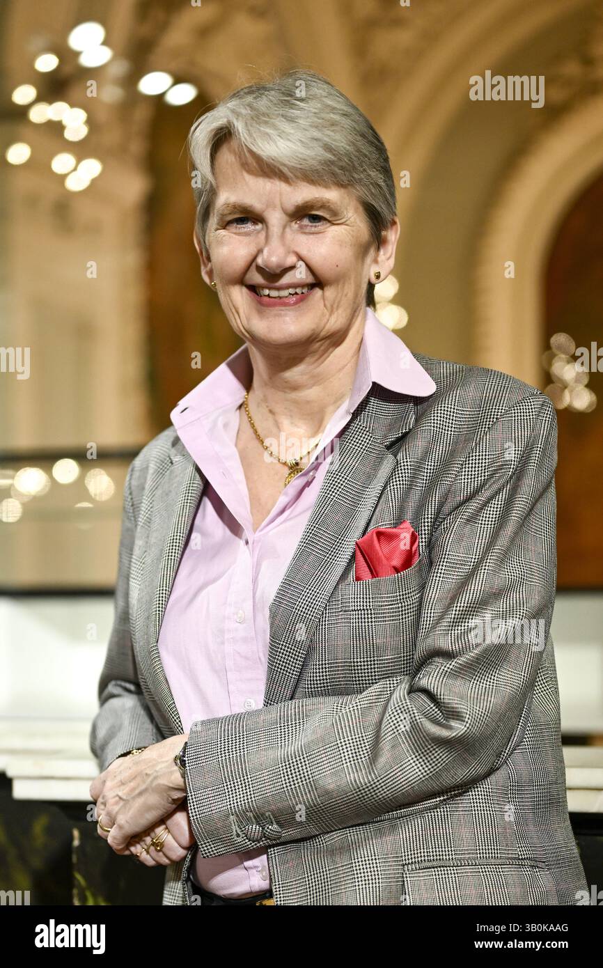 Bruxelles, Belgique. 24 avril 2025. Christina Scheppelmann ...