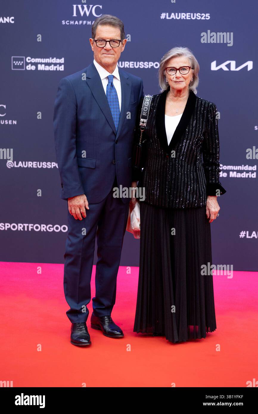 Fabio capello and laura capello Banque de photographies et d’images à ...