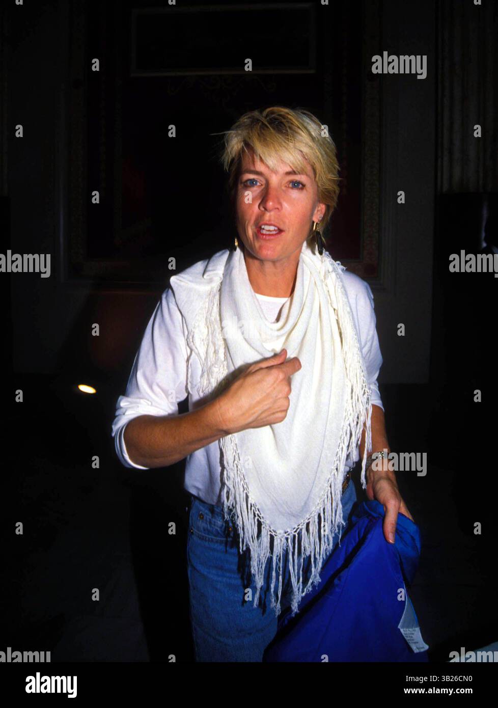 04 avril 1992 - MEREDITH BAXTER à la soirée N.O.W. 04-1992.# 16363 ...