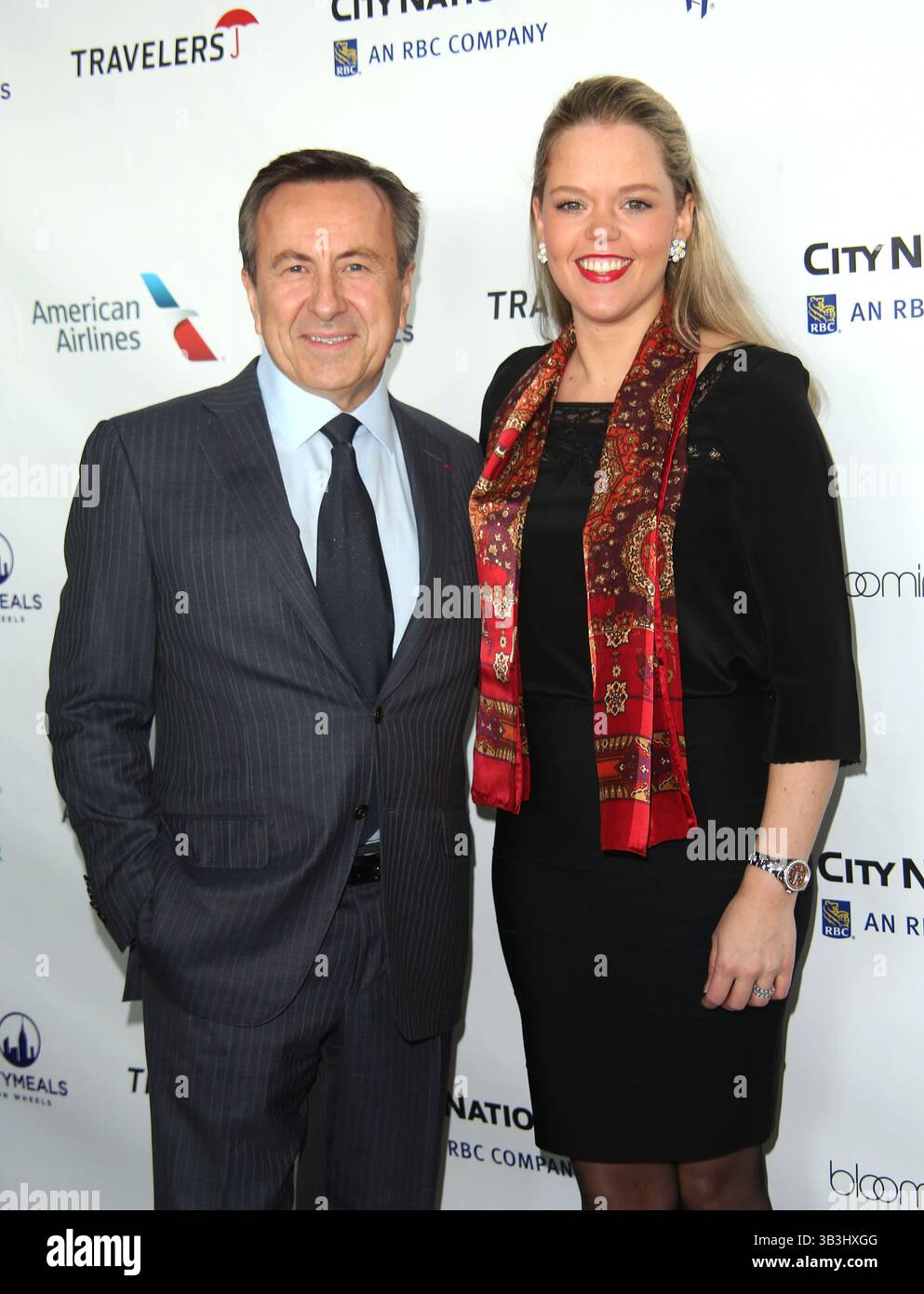 Daniel boulud and katherine gage Banque de photographies et d’images à ...