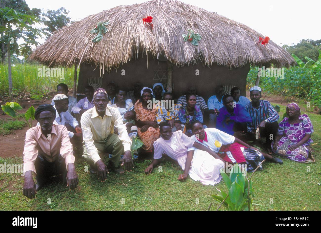 01 juin 2001 - Abayudaya, Ouganda - les plus de 600 membres de la ...