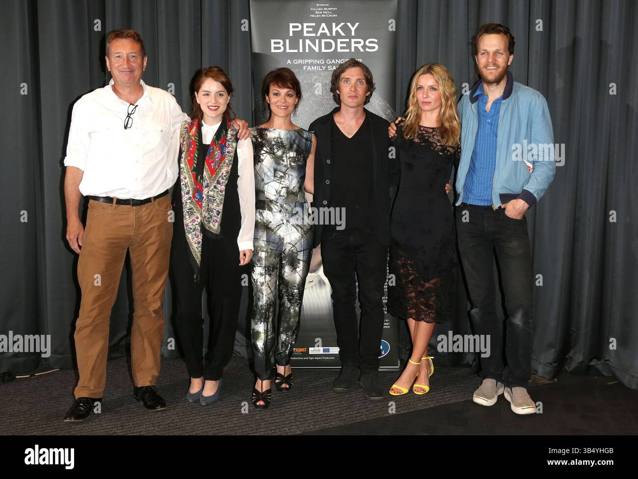 Cillian murphy helen mccrory premiere peaky blinders Banque de ...