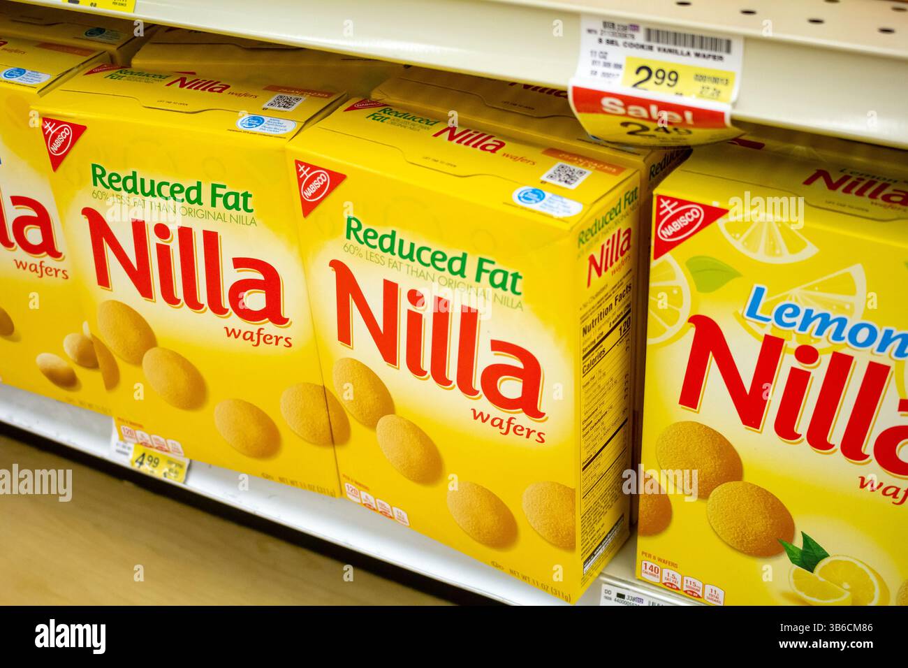 Gaufrettes nabisco nilla Banque de photographies et d’images à haute ...
