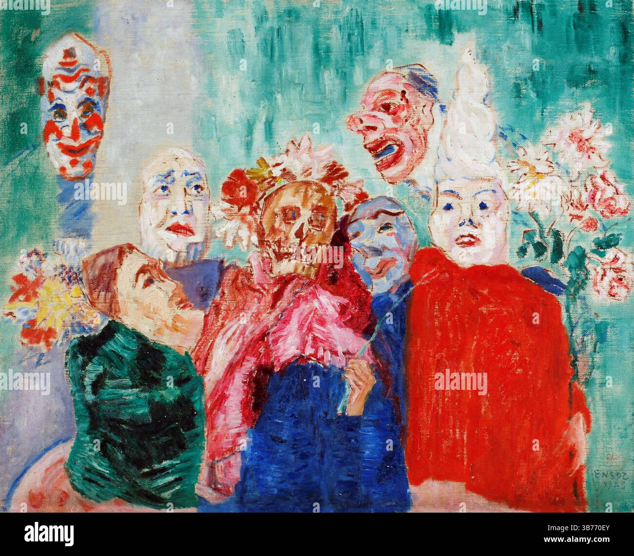 James sidney edouard baron ensor Banque de photographies et d’images à ...