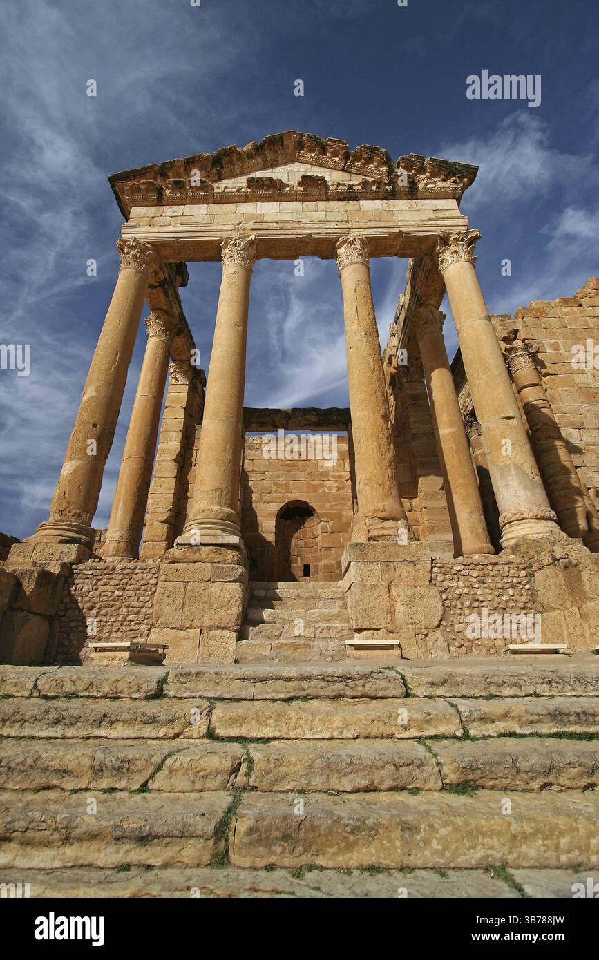 Archaeological site of sbeitla Banque de photographies et d’images à ...
