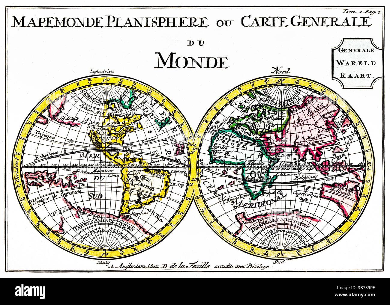La feuille carte Banque d'images détourées - Alamy