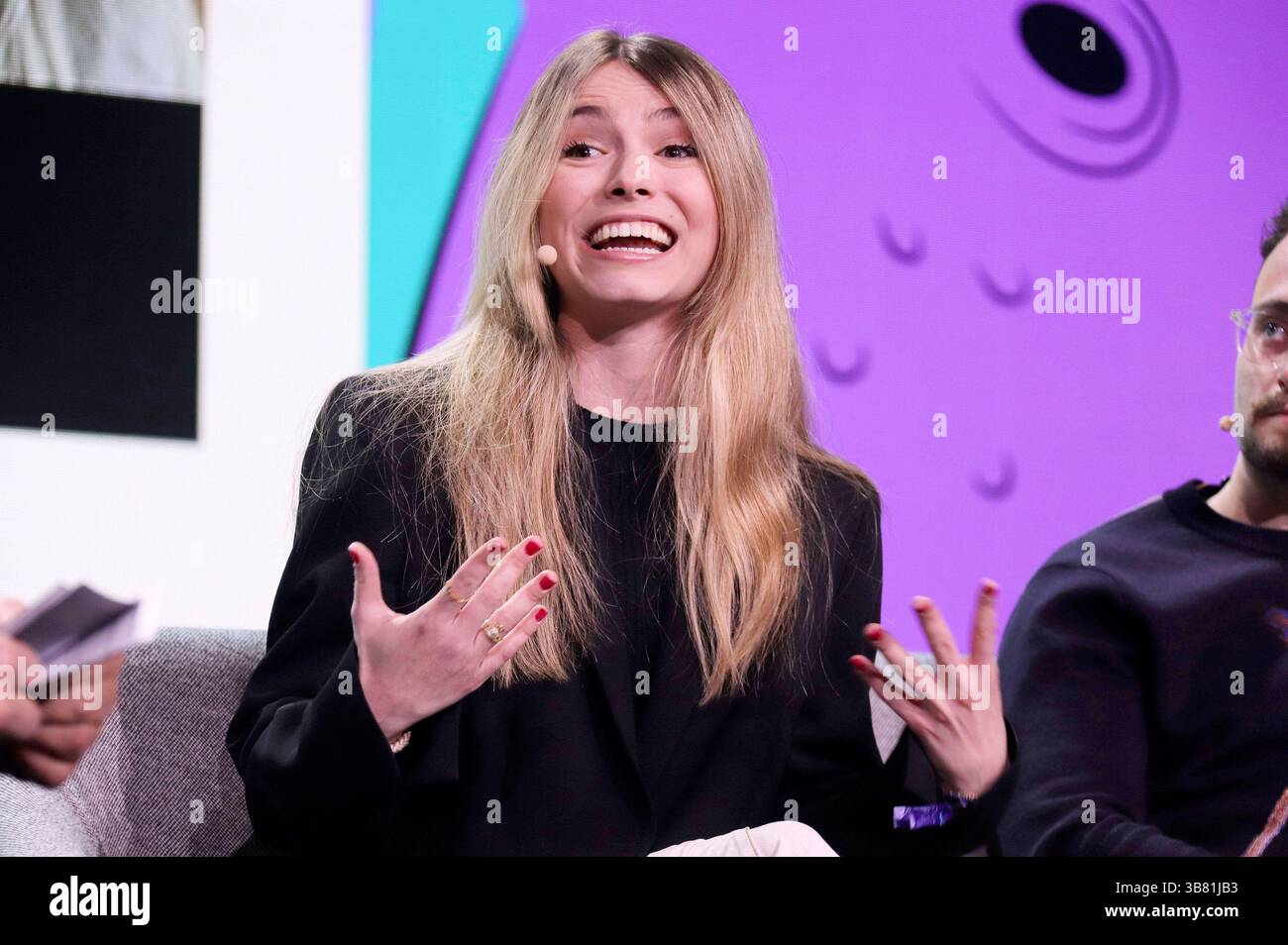 Anna Cramling beim OMR Festival 2025 à den Messehallen. Hambourg, 06.05 ...