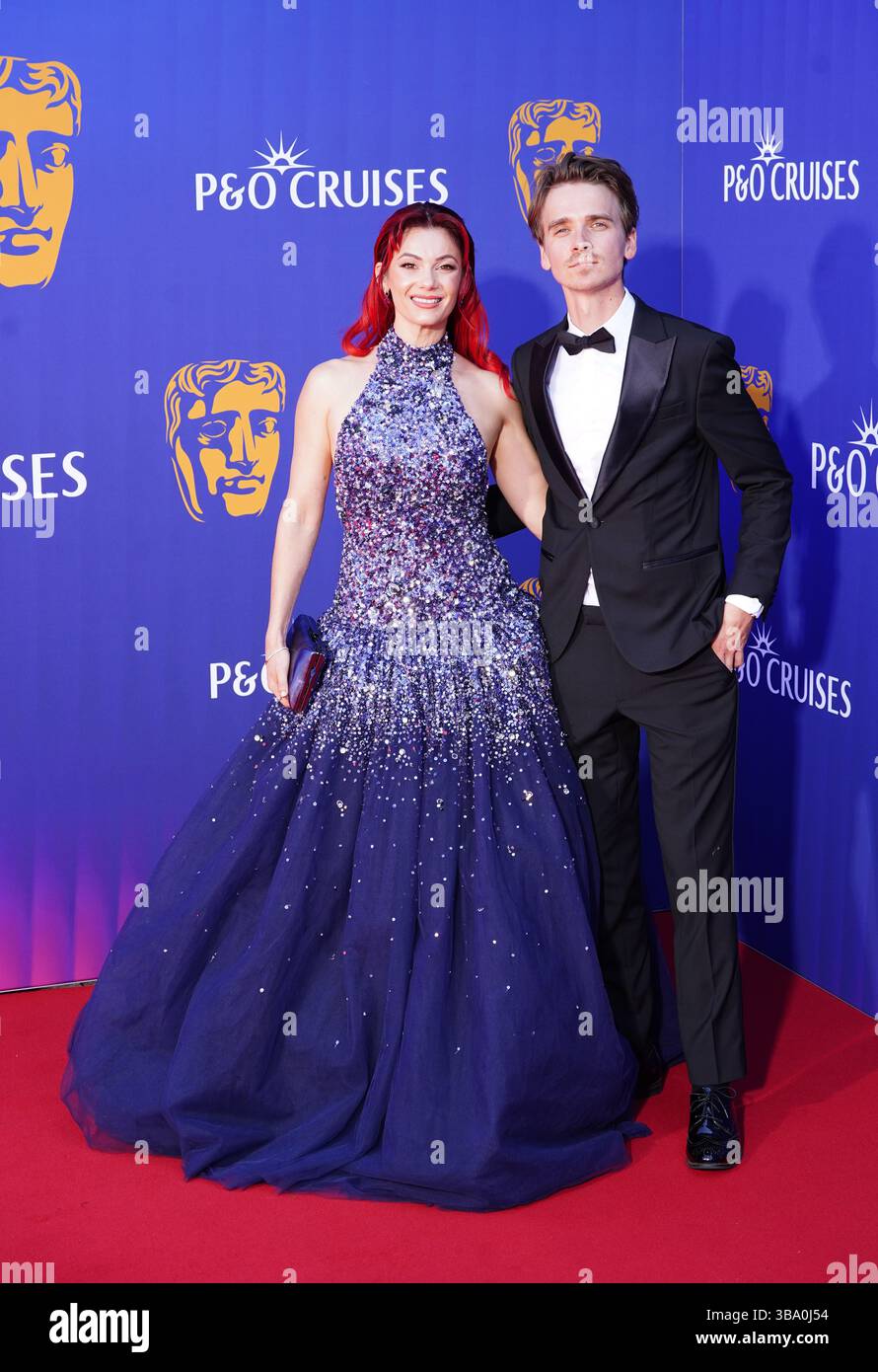 Dianne Buswell et Joe Sugg assistent aux BAFTA Television Awards 2025 ...