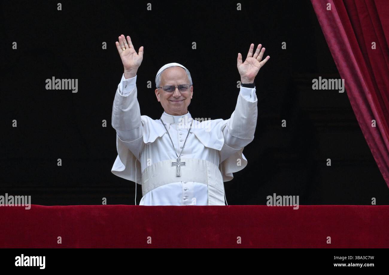 ROM, Vatikan 11.05.2025 Erstes Sonntagsgebet / Regina Caeli von der ...