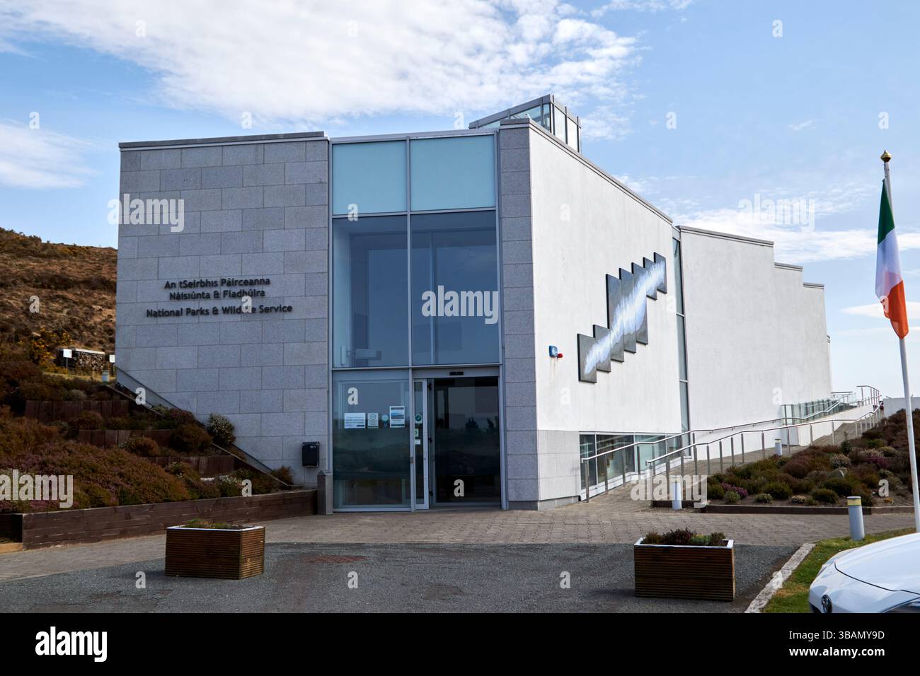 Centre des visiteurs du parc national de ballycroy Banque de ...