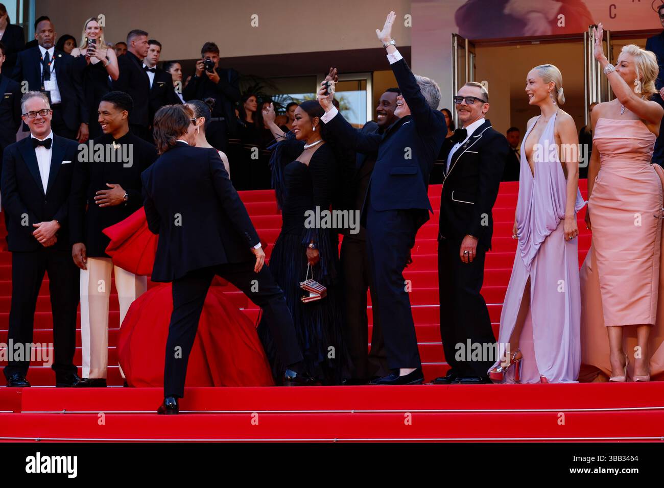 Editor Eddie Hamilton, from left, Greg Tarzan Davis, Hayley Atwell, Tom ...
