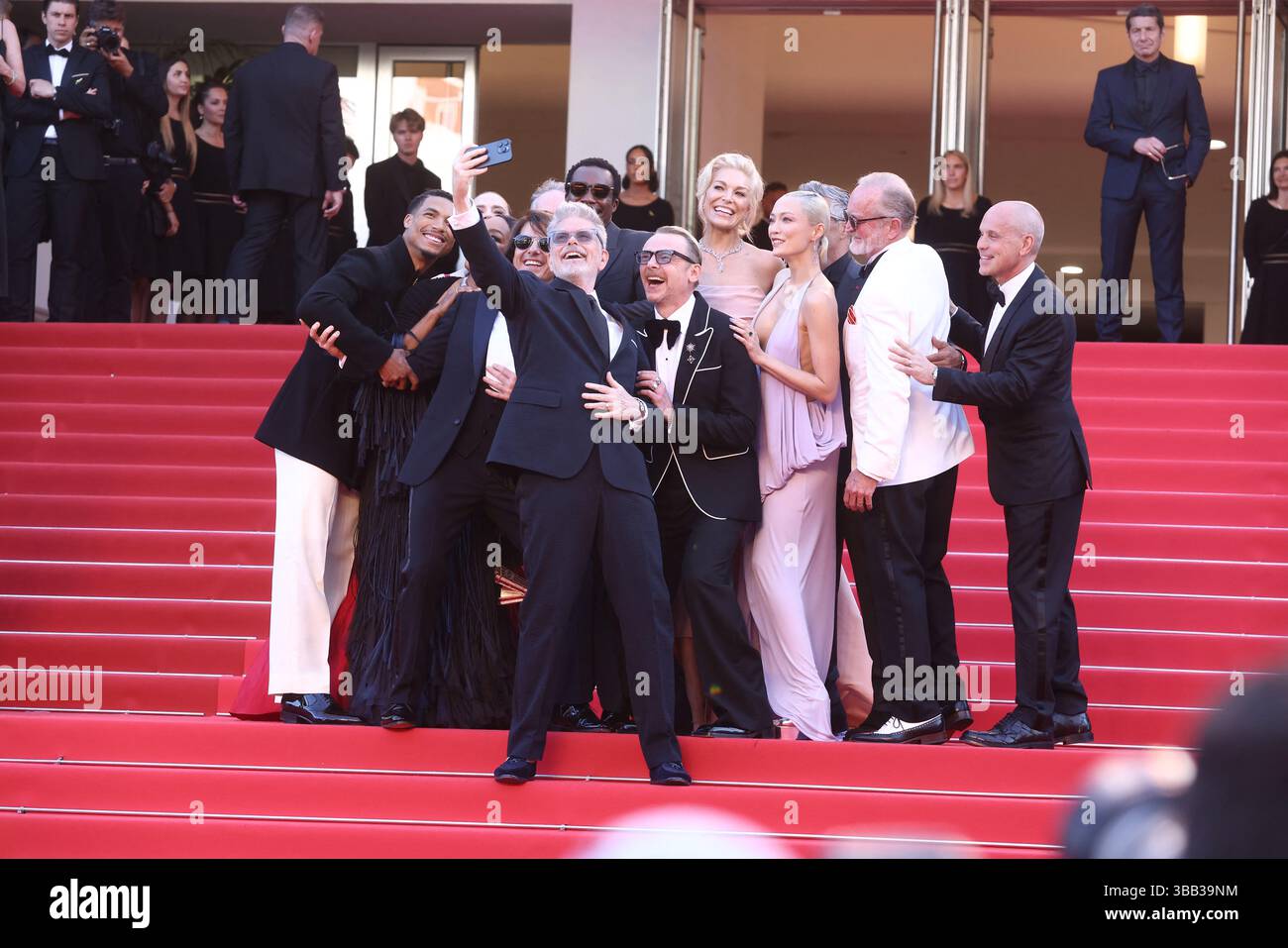 Cannes, France. 14 mai 2025. Greg Tarzan Davis, Angela Bassett, Tom ...