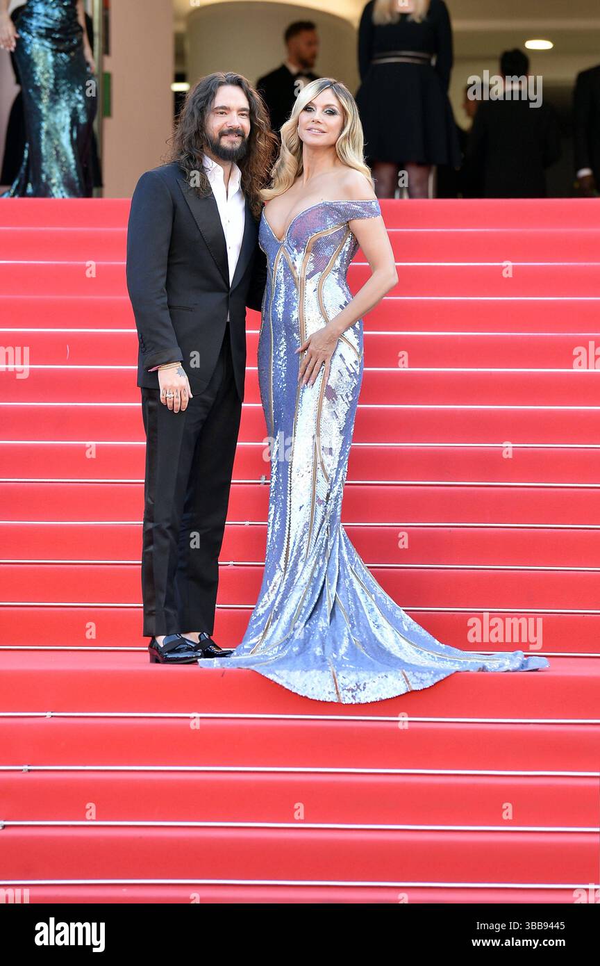 Tom Kaulitz et Heidi Klum BEI der Premiere MISSION IMPOSSIBLE LE BILAN FINAL à Cannes AM 14.05. ...