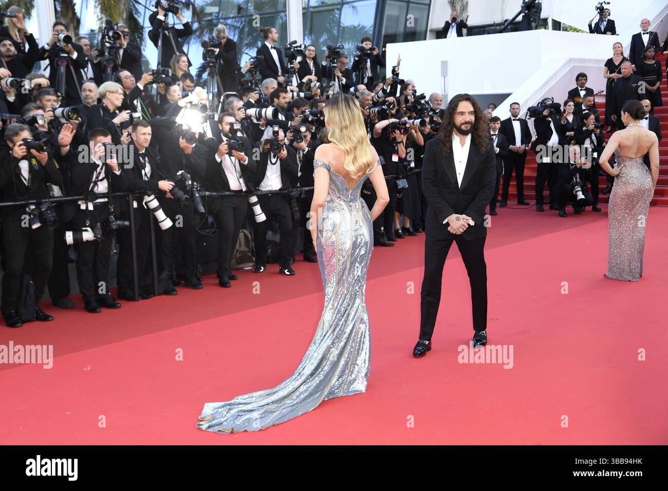 Tom Kaulitz und Heidi Klum BEI der Premiere MISSION IMPOSSIBLE LE BILAN FINAL à Cannes AM 14.05. ...