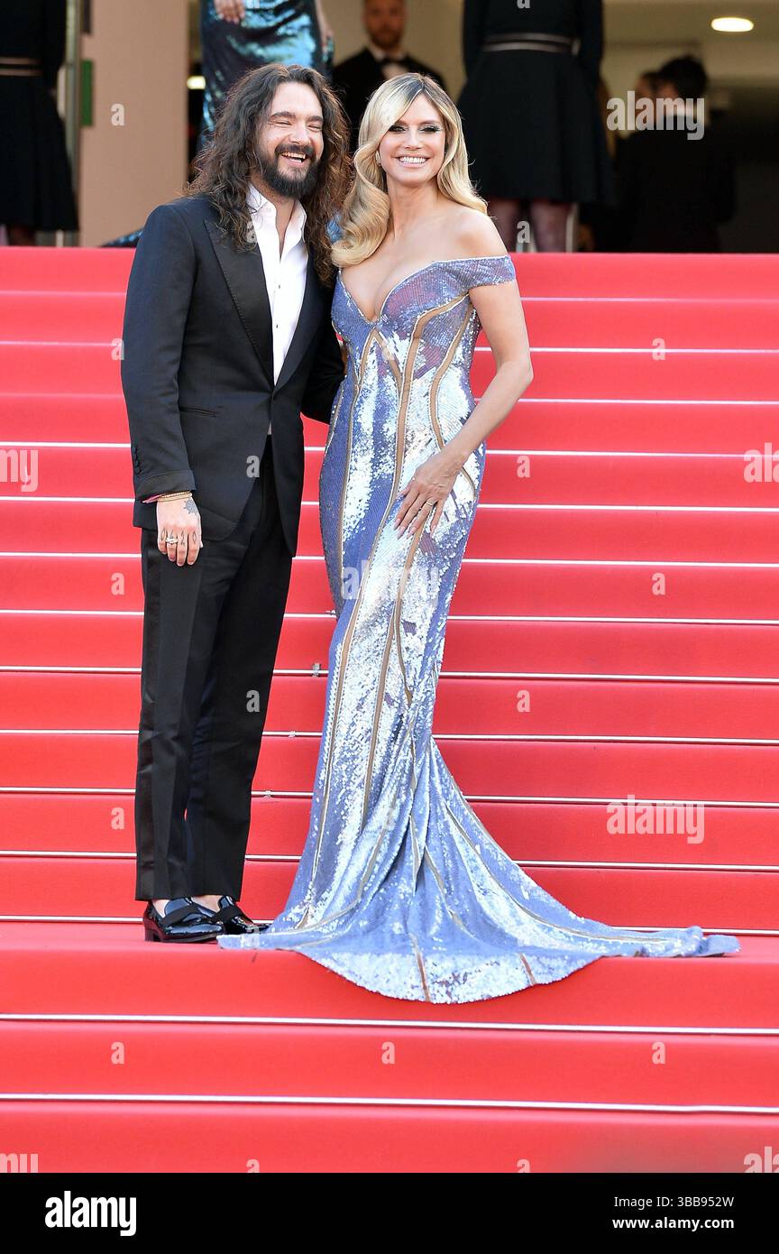 Tom Kaulitz et Heidi Klum BEI der Premiere MISSION IMPOSSIBLE LE BILAN FINAL à Cannes AM 14.05. ...