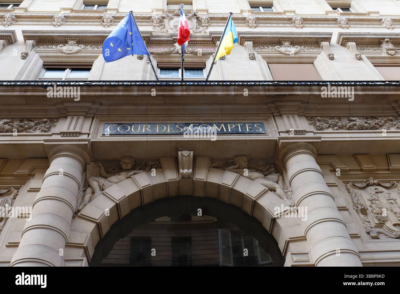 Paris, France - 10 mai ,2025 : Cour des comptes - Cour des comptes en ...