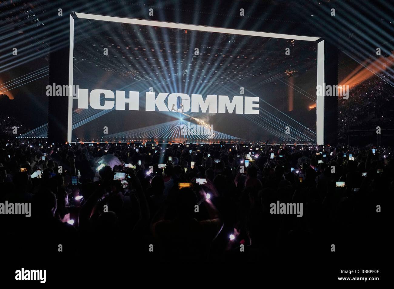 Erika Vikman from Finland performs the song "ICH KOMME" during the dress rehearsal for the Grand ...