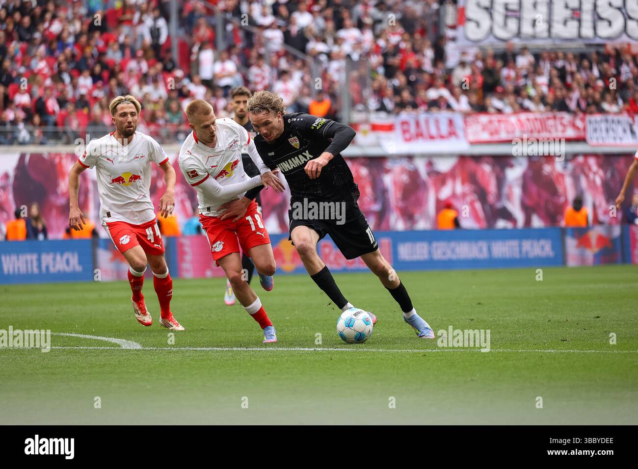 Leipzig, Allemagne. 17 mai 2025. Arthur Vermeeren (RB Leipzig, #18 ...