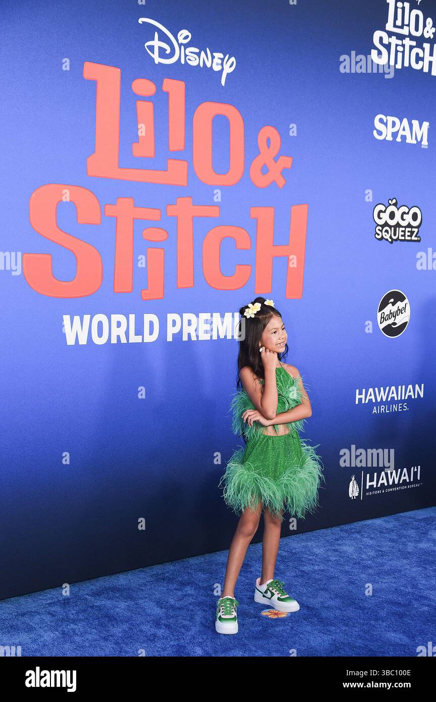 Maia Kealoha arrives at the premiere of "Lilo and Stitch" on Saturday ...
