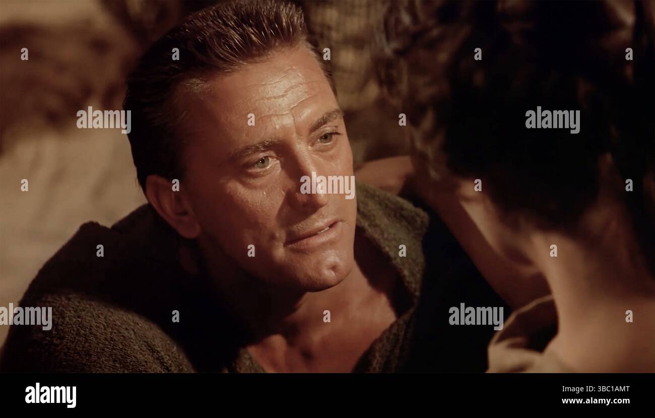 SPARTACUS - (HD REMASTER) - PHOTOS DE FILMS. 1960. ÉTATS-UNIS. Kirk Douglas et Jean Simmons dans ...