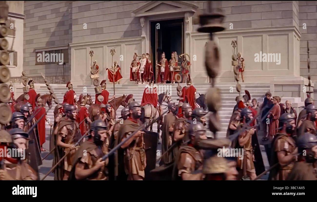SPARTACUS - (HD REMASTER) - PHOTOS DE FILMS. 1960. ÉTATS-UNIS. Laurence Olivier in Spartacus ...